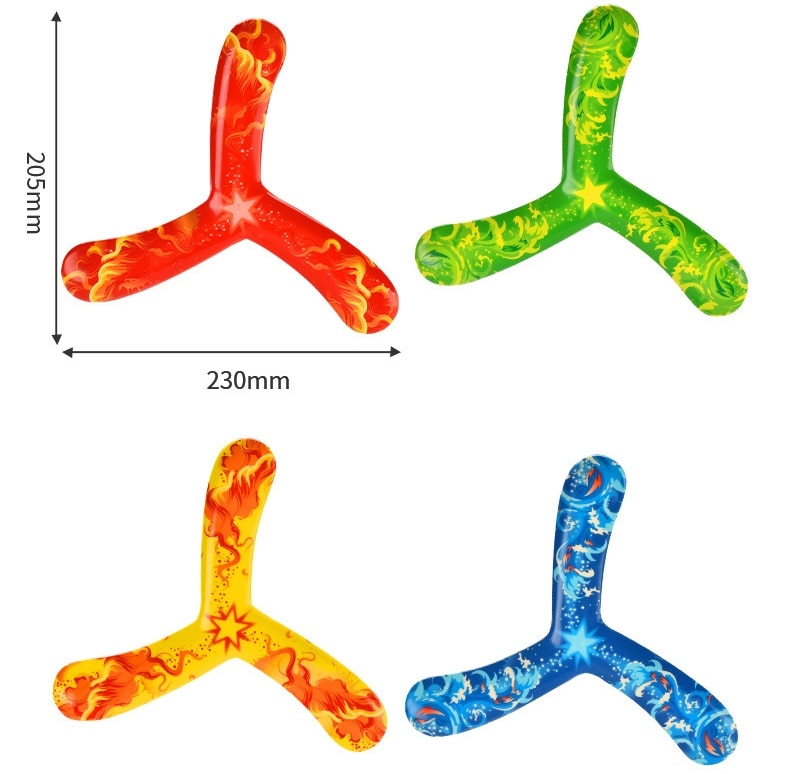 Colorful Outdoor Boomerang Toy - kidsplayout.com