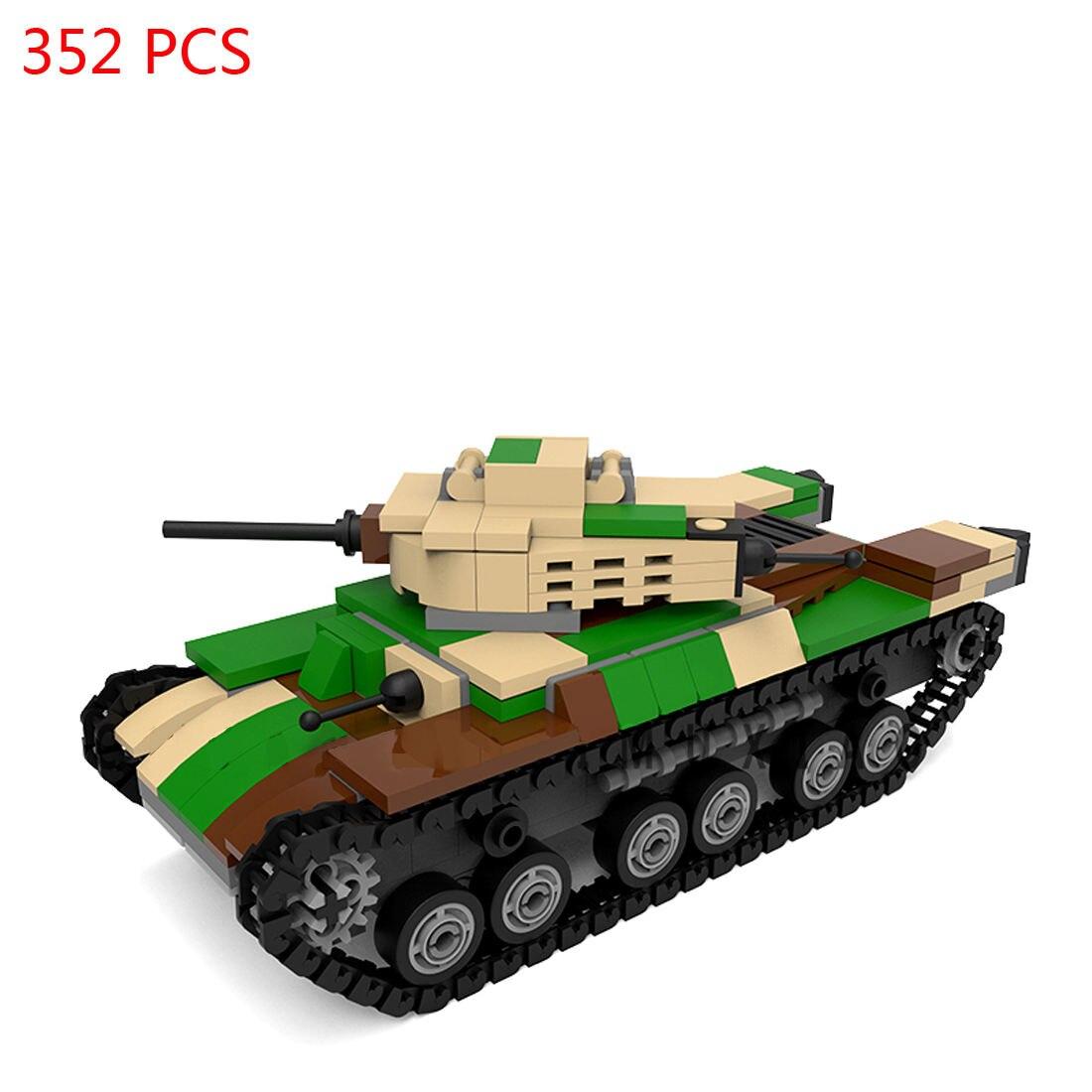 Japan Type 97 Medium Tank Building Blocks Kit - Kidsplayout.com
